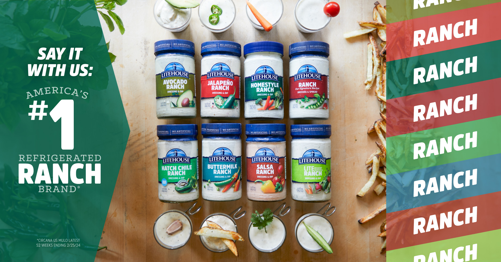 Salad Dressings, Cheeses, Herbs, Dips & Recipes - Litehouse